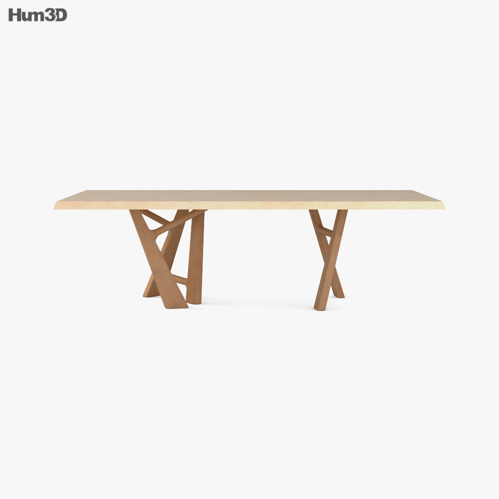 Jean Pierre Tortil YBU Dining table 3D model - Download in MAX, OBJ ...