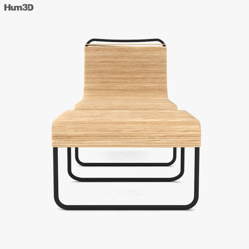 Van Keppel Taylor Green Lounge chair 3D model - Download in MAX, OBJ ...