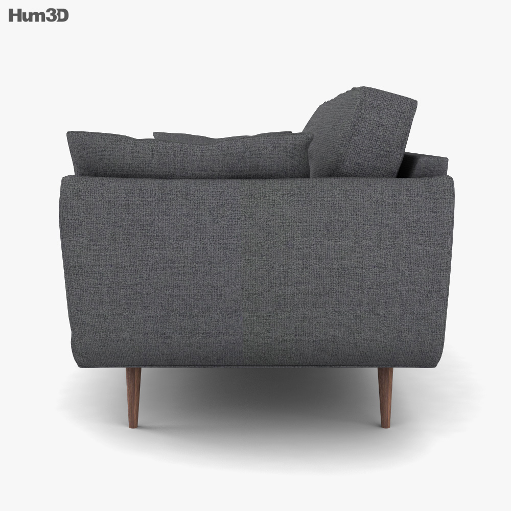 French Connection Sofa 3D model - Download in MAX, OBJ, FBX, C4D