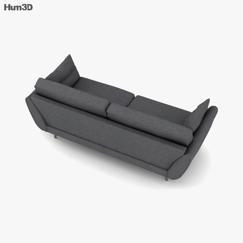 French Connection Sofa 3D model - Download in MAX, OBJ, FBX, C4D