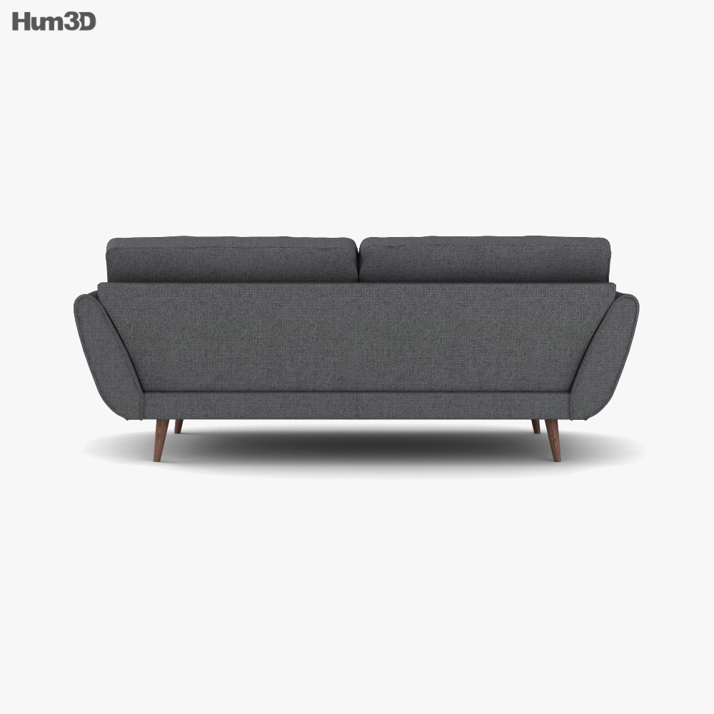 French Connection Sofa 3D model - Download in MAX, OBJ, FBX, C4D