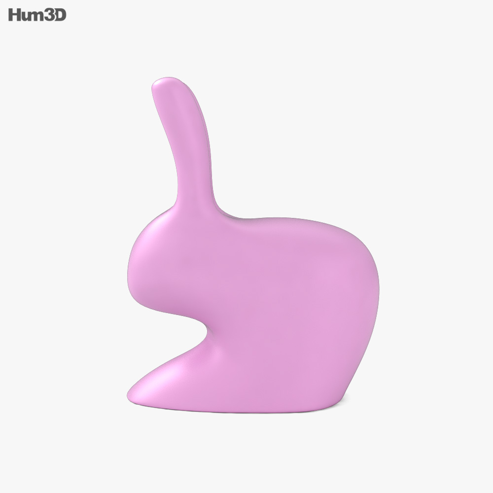 Rabbit chair 3D model - Download in MAX, OBJ, FBX, C4D