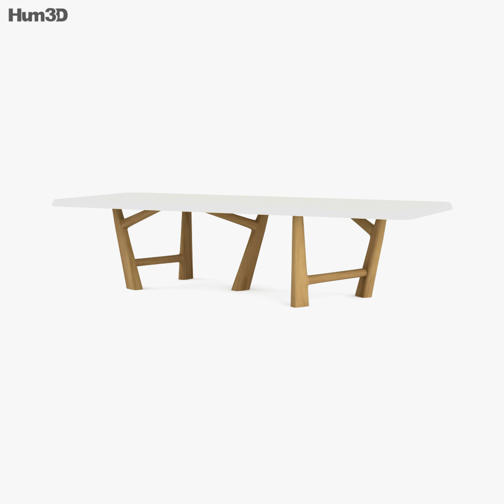 Ybu Delcourt Table 3D model - Download in MAX, OBJ, FBX, C4D