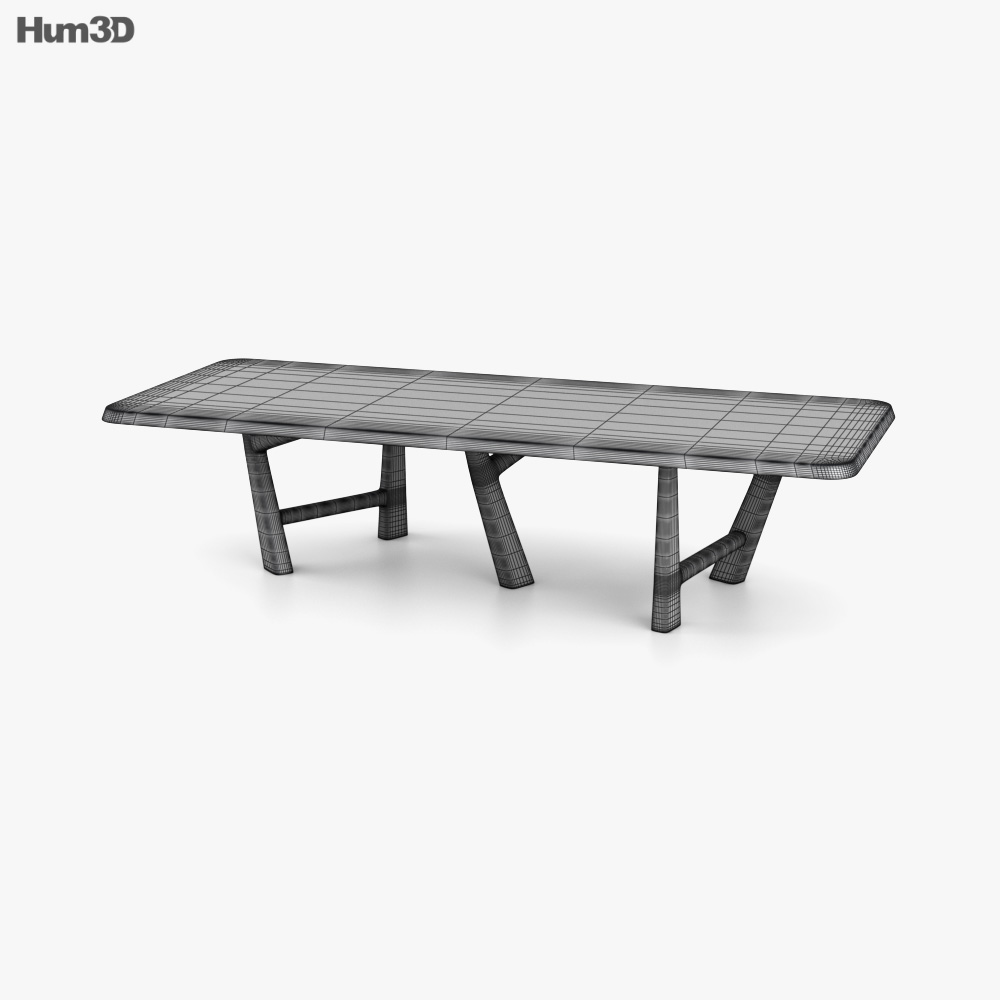 Ybu Delcourt Table 3D model - Download in MAX, OBJ, FBX, C4D