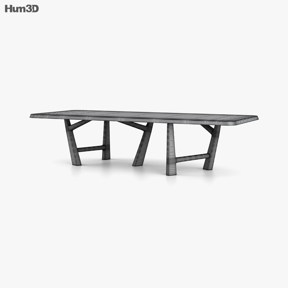 Ybu Delcourt Table 3D model - Download in MAX, OBJ, FBX, C4D