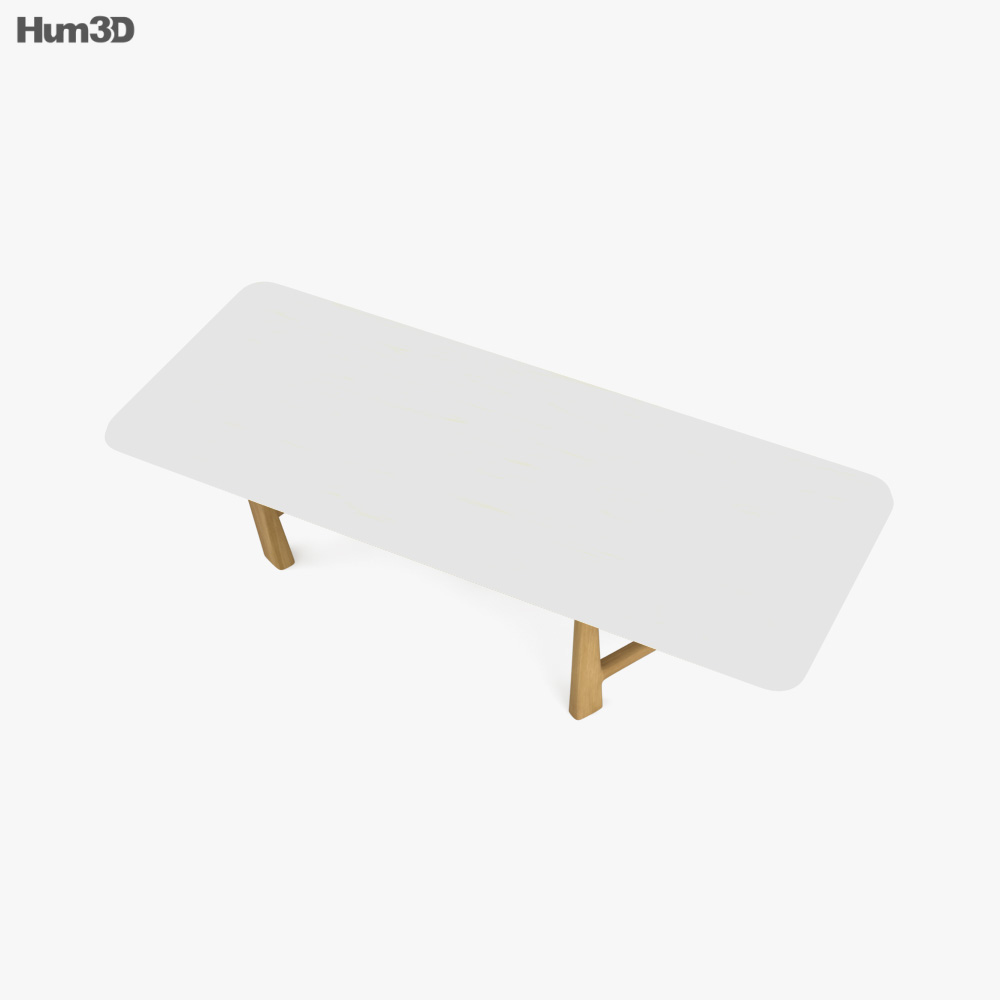 Ybu Delcourt Table 3D model - Download in MAX, OBJ, FBX, C4D