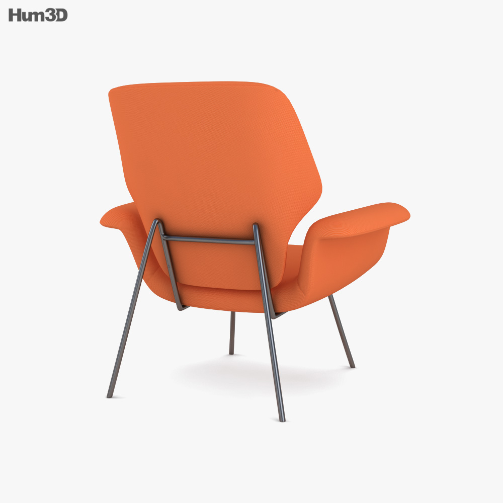 Alvin Lustig Armchair 3D model - Download in MAX, OBJ, FBX, C4D