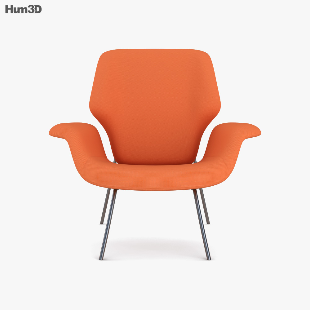 Alvin Lustig Armchair 3D model - Download in MAX, OBJ, FBX, C4D