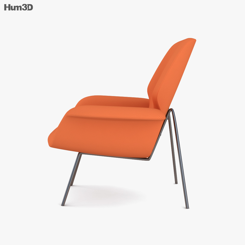 Alvin Lustig Armchair 3D model - Download in MAX, OBJ, FBX, C4D