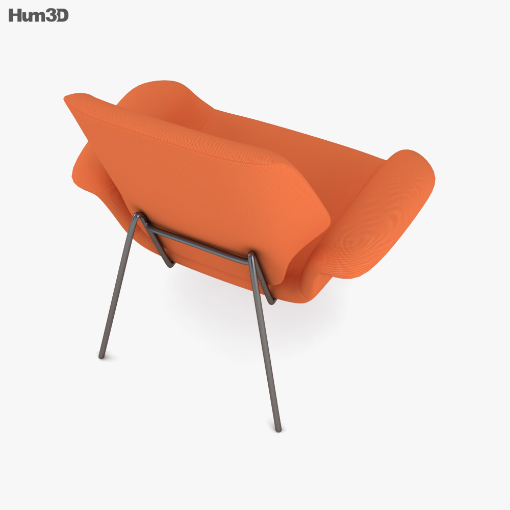 Alvin Lustig Armchair 3D model - Download in MAX, OBJ, FBX, C4D