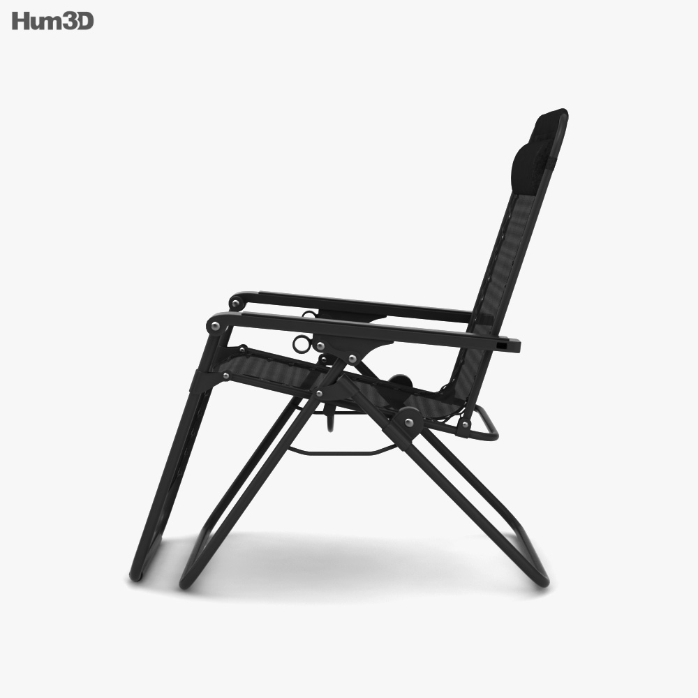Patio Zero Gravity Chair 3D model - Download in MAX, OBJ, FBX, C4D