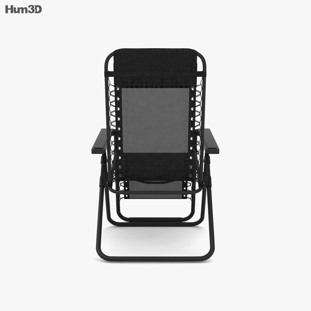 Patio Zero Gravity Chair 3D model - Download in MAX, OBJ, FBX, C4D