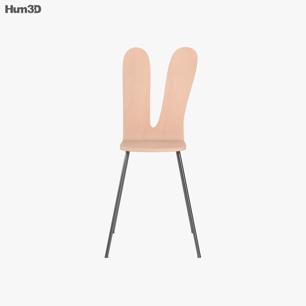 SANAA Armless Chair 3D model - Download in MAX, OBJ, FBX, C4D
