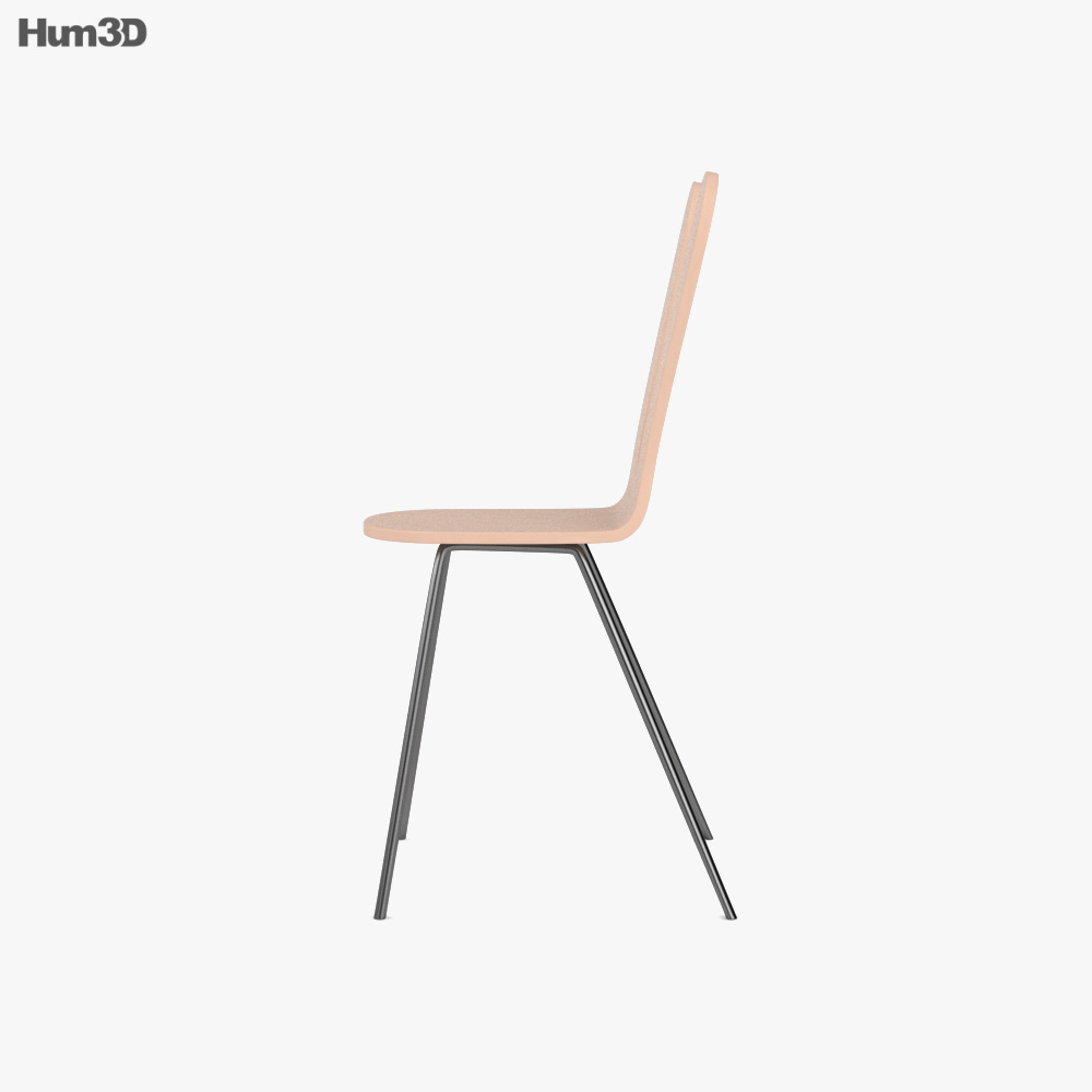 SANAA Armless Chair 3D model - Download in MAX, OBJ, FBX, C4D