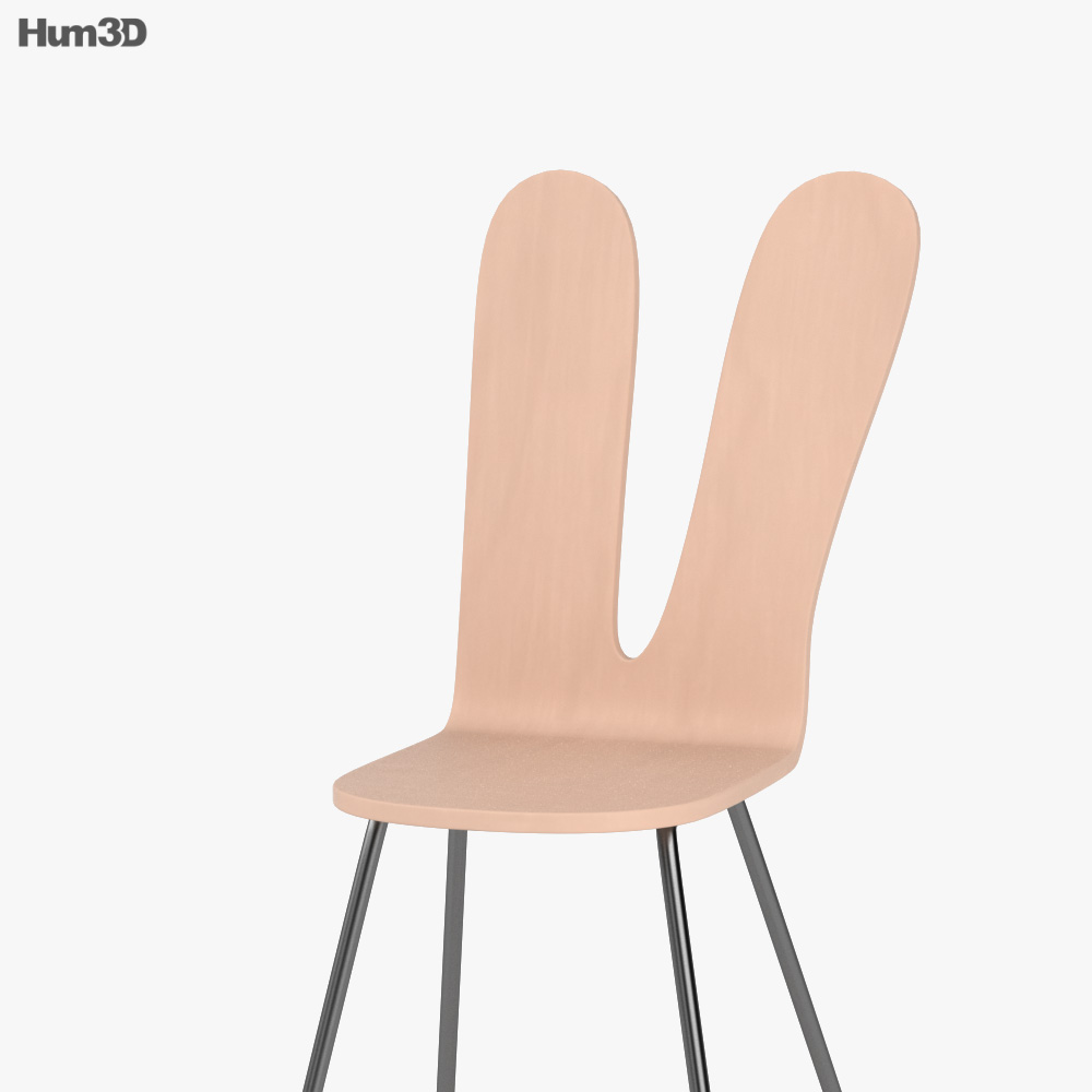 SANAA Armless Chair 3D model - Download in MAX, OBJ, FBX, C4D
