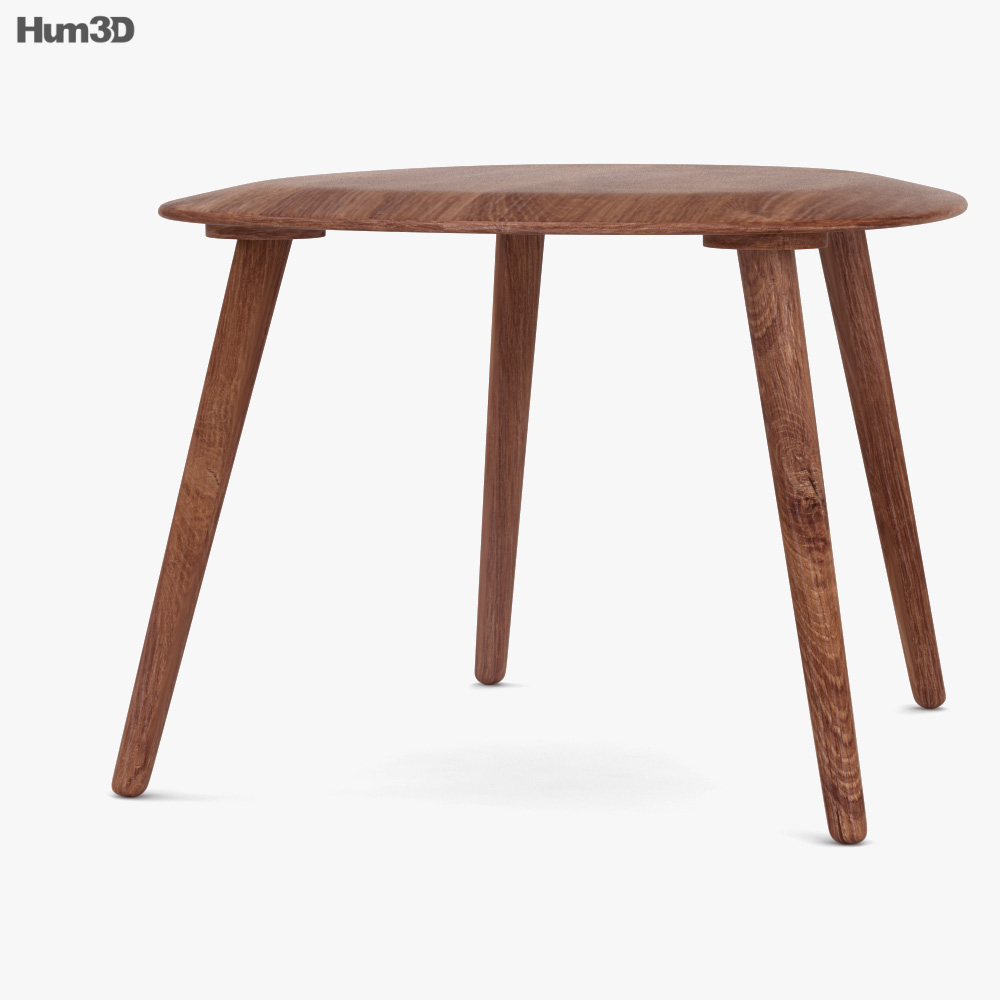 Beveled Wooden table 3D model - Download in MAX, OBJ, FBX, C4D