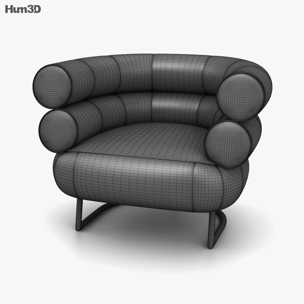 Bibendum Armchair 3D model - Download in MAX, OBJ, FBX, C4D