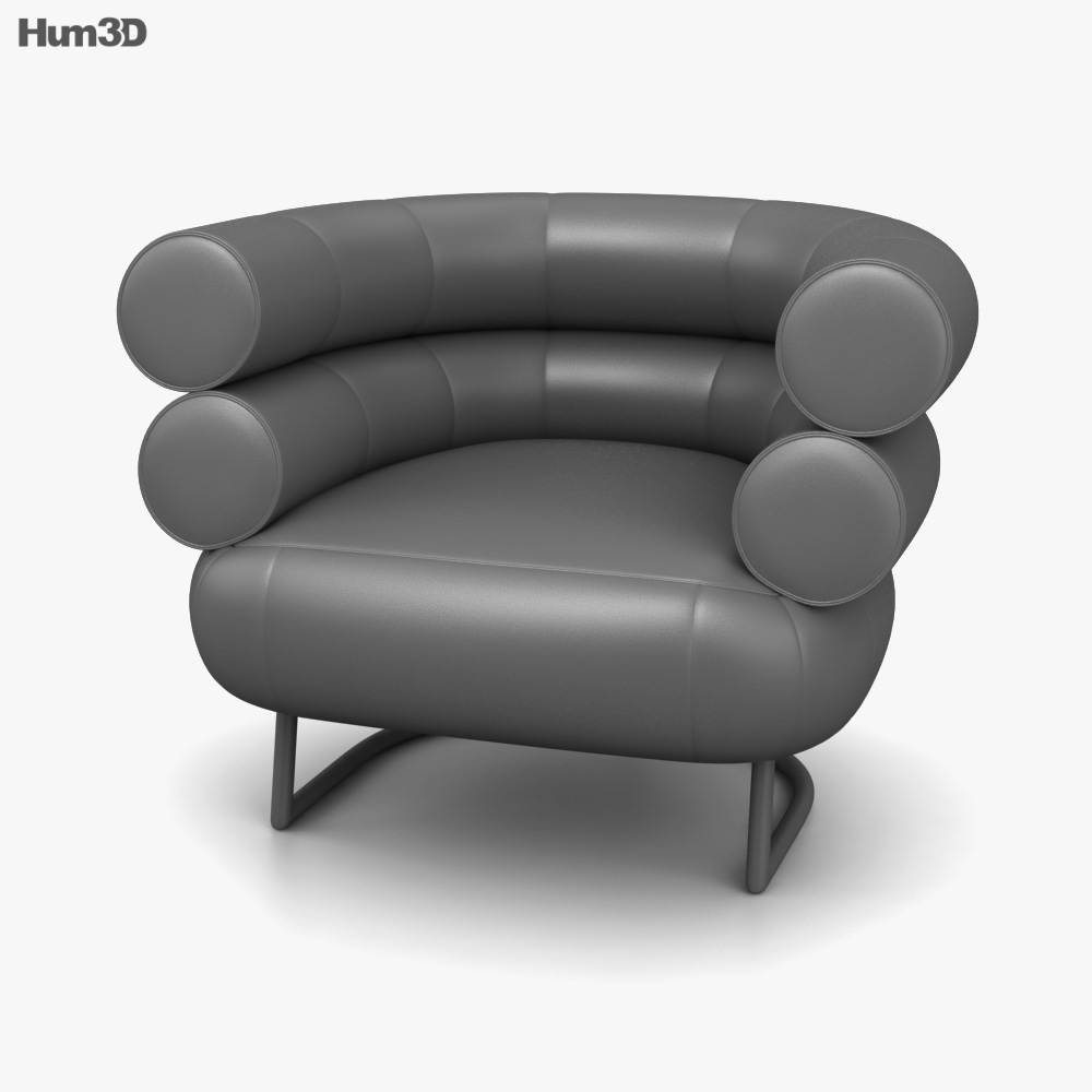 Bibendum Armchair 3D model - Download in MAX, OBJ, FBX, C4D