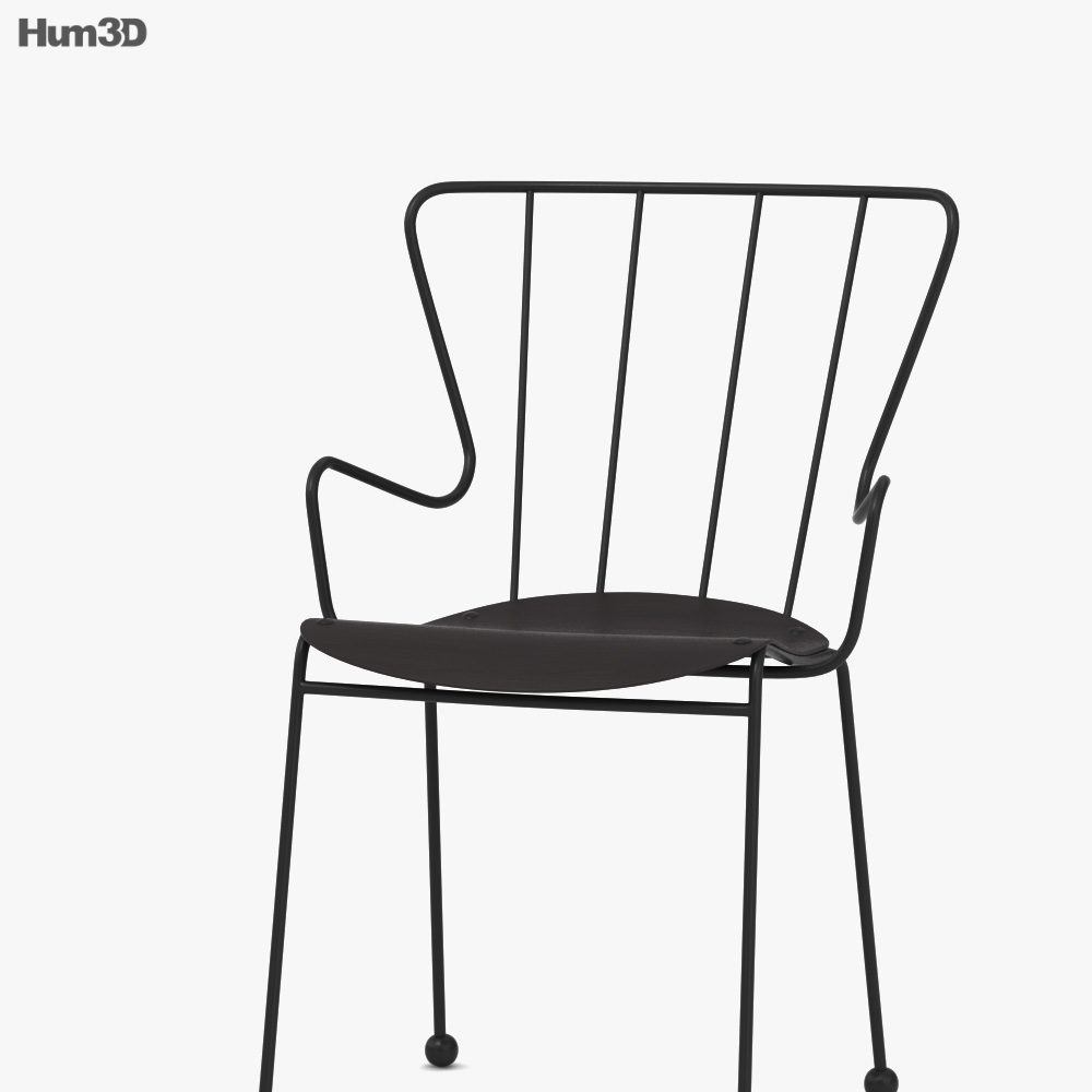 Antelope Chair 3D model - Download in MAX, OBJ, FBX, C4D