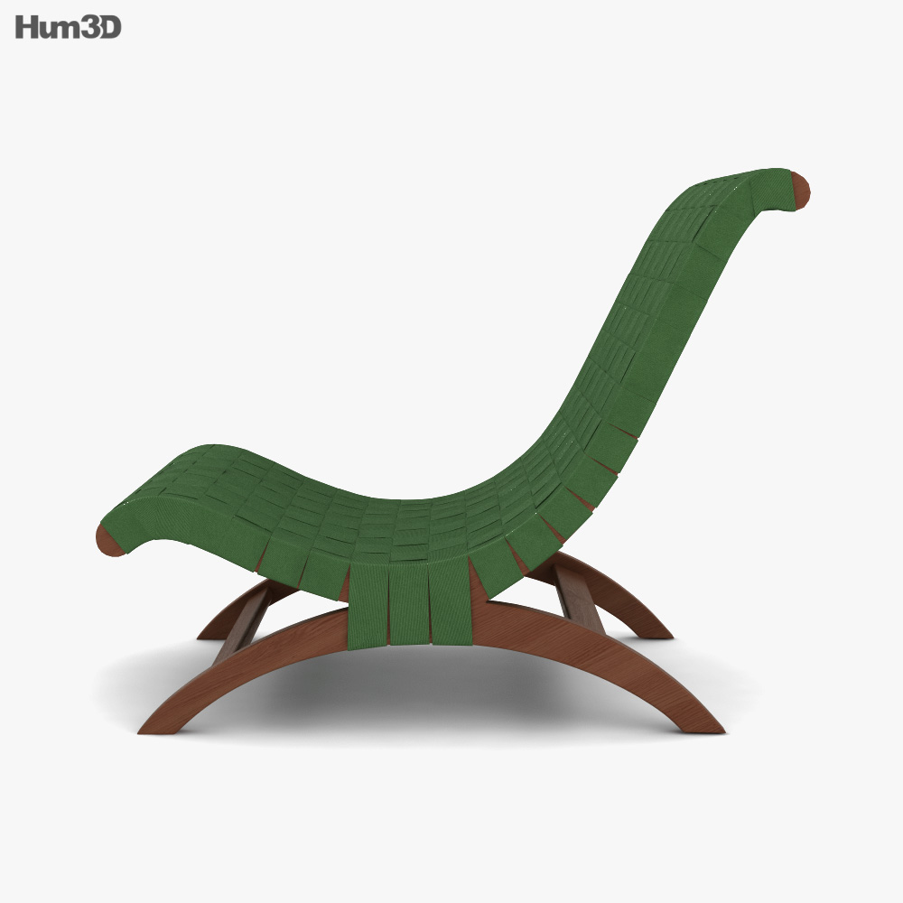 Butaque Chair 3D model - Download in MAX, OBJ, FBX, C4D