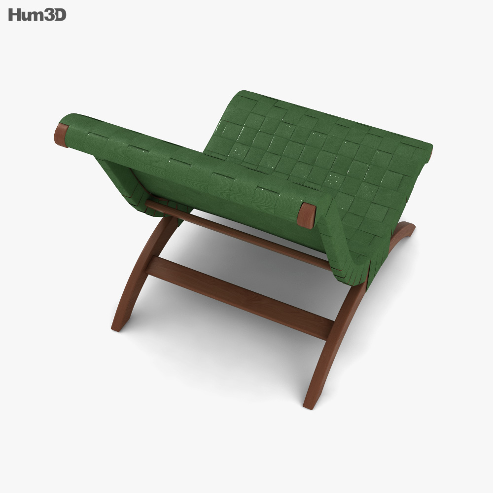 Butaque Chair 3D model - Download in MAX, OBJ, FBX, C4D