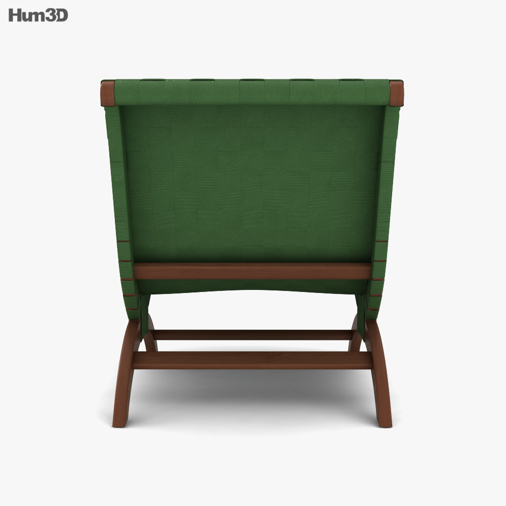 Butaque Chair 3D model - Download in MAX, OBJ, FBX, C4D