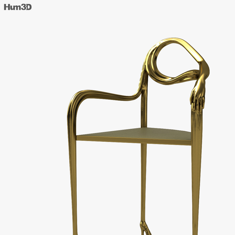 Dali Leda Chair 3D model - Download in MAX, OBJ, FBX, C4D