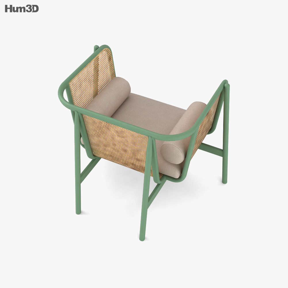 Hem Lounge chair 3D model - Download in MAX, OBJ, FBX, C4D