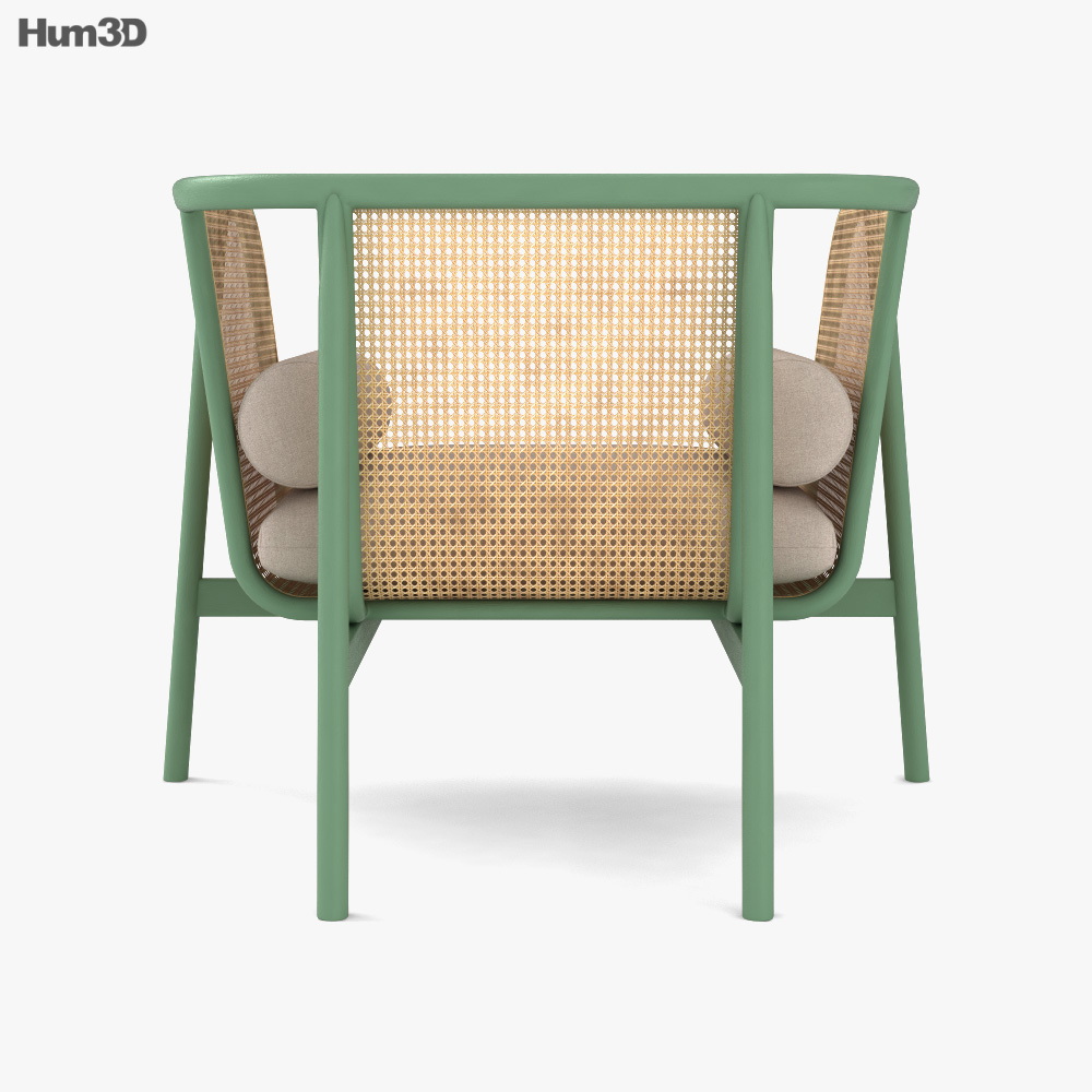 Hem Lounge chair 3D model - Download in MAX, OBJ, FBX, C4D