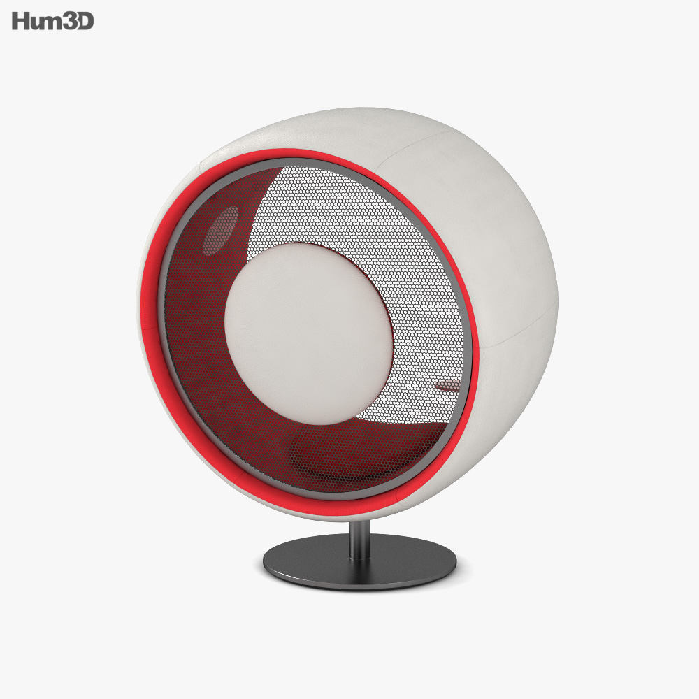 Sonic Chair 3D model - Download in MAX, OBJ, FBX, C4D