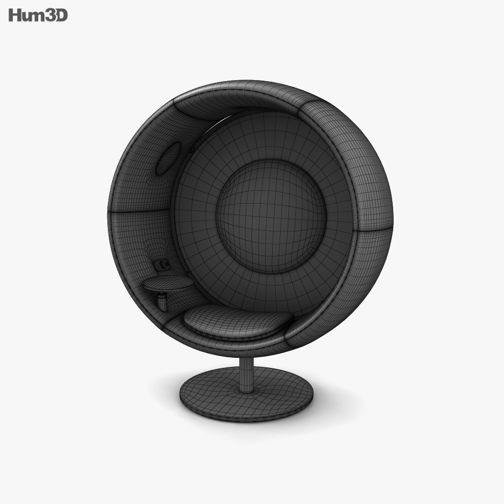 Sonic Chair 3D model - Download in MAX, OBJ, FBX, C4D