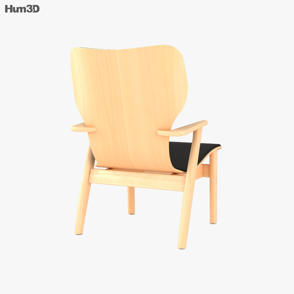 Domus Lounge chair 3D model - Download in MAX, OBJ, FBX, C4D