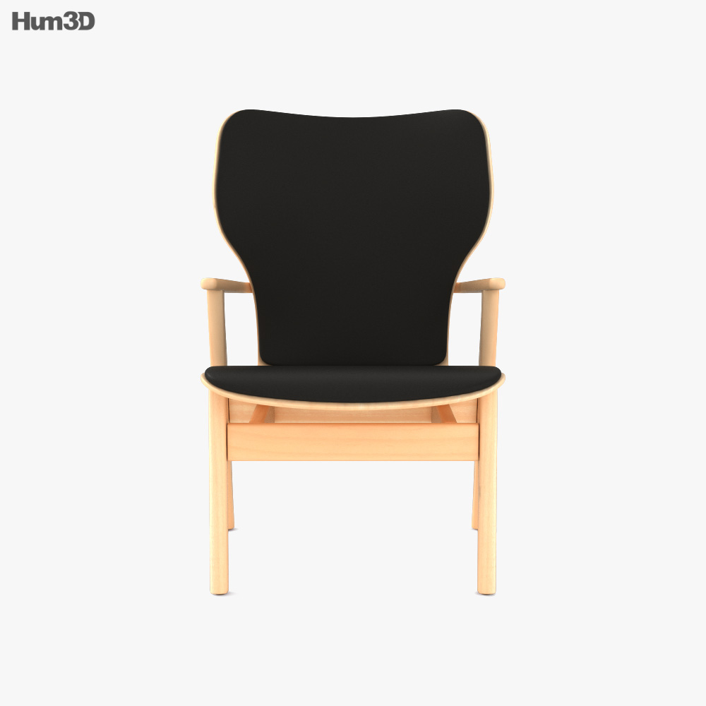 Domus Lounge chair 3D model - Download in MAX, OBJ, FBX, C4D