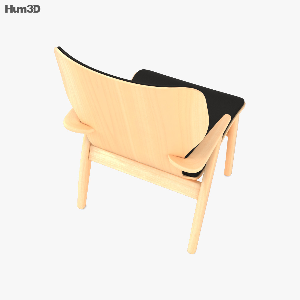 Domus Lounge chair 3D model - Download in MAX, OBJ, FBX, C4D