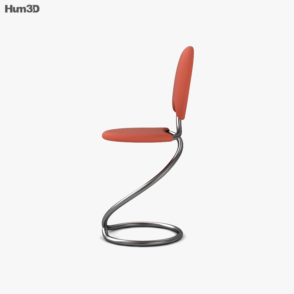Poul Henningsen Snake Chair 3D model - Download in MAX, OBJ, FBX, C4D