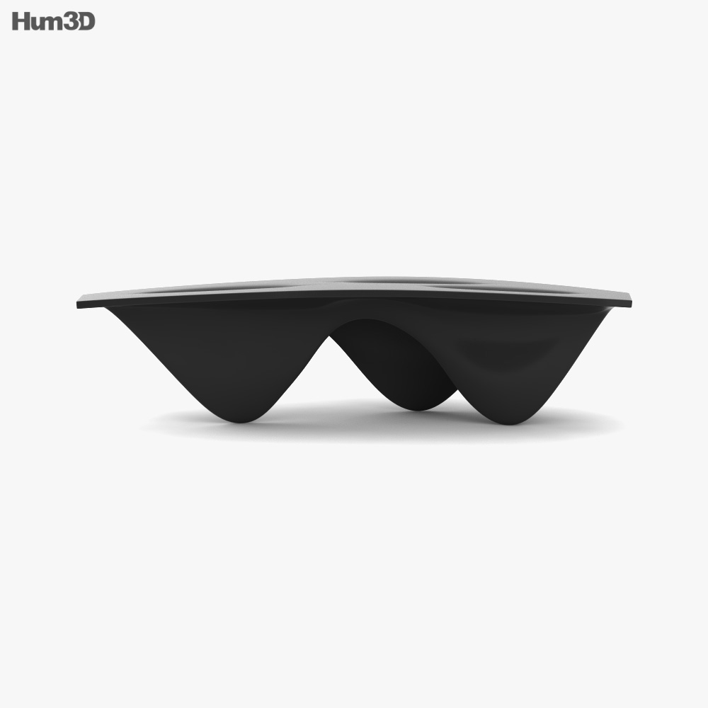 Zaha Hadid Aqua Table 3D model - Download in MAX, OBJ, FBX, C4D