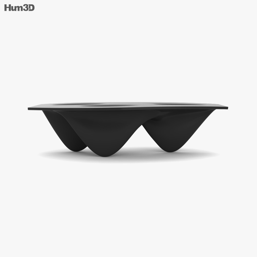 Zaha Hadid Aqua Table 3D model - Download in MAX, OBJ, FBX, C4D