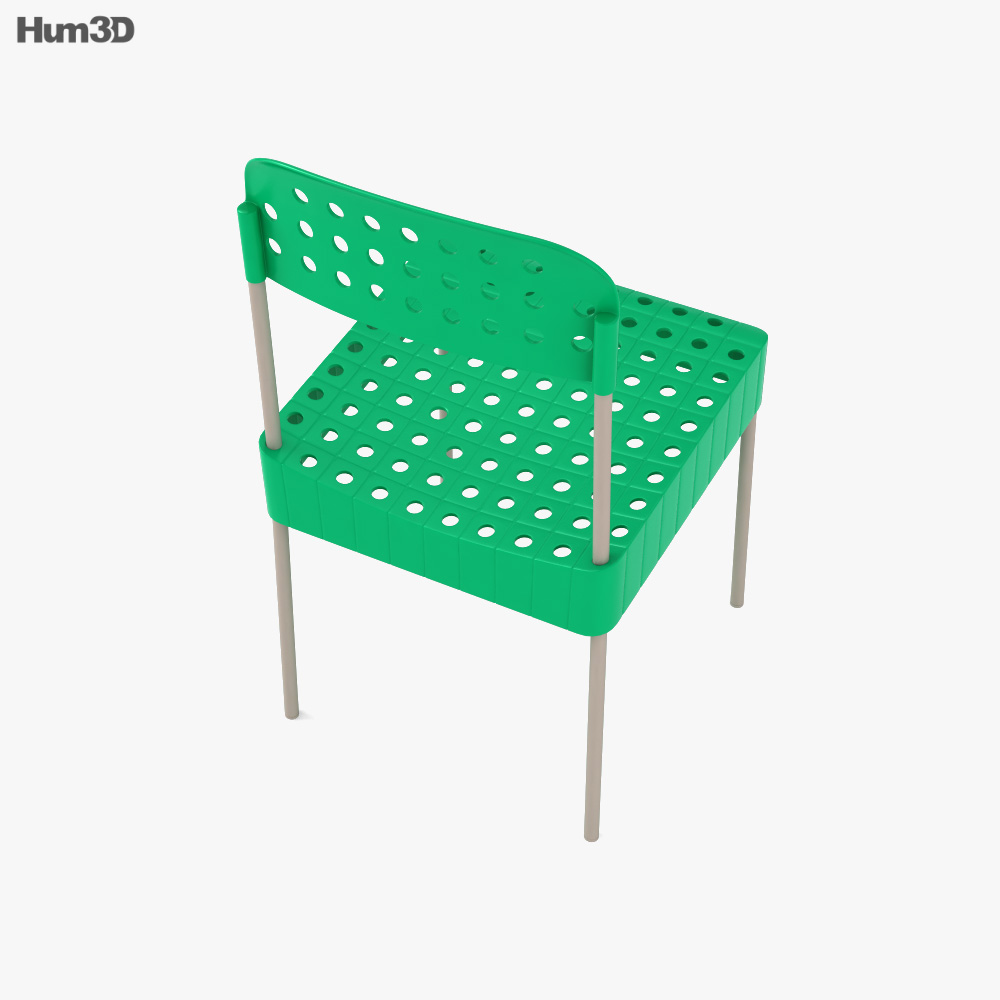 Enzo Mari Box Chair 3D model - Download in MAX, OBJ, FBX, C4D