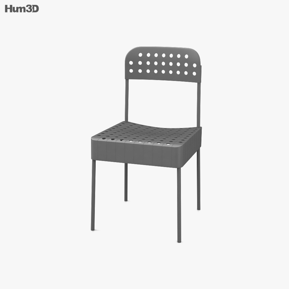 Enzo Mari Box Chair 3D model - Download in MAX, OBJ, FBX, C4D
