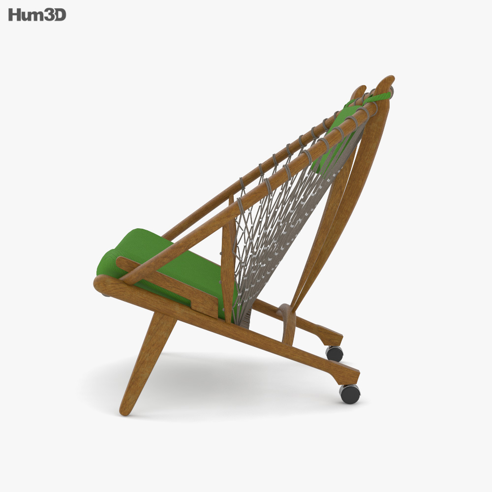 PP130 Circle chair 3D model - Download in MAX, OBJ, FBX, C4D