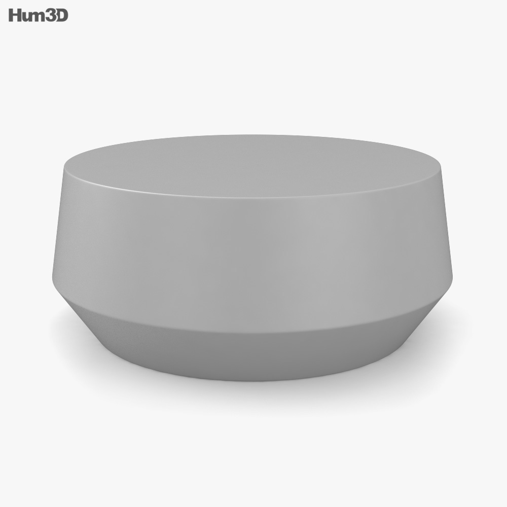 Udan Round Coffee table 3D model - Download in MAX, OBJ, FBX, C4D