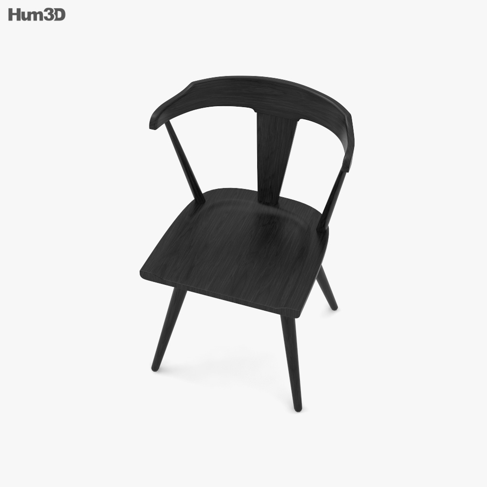 Ripley Dining chair 3D model - Download in MAX, OBJ, FBX, C4D