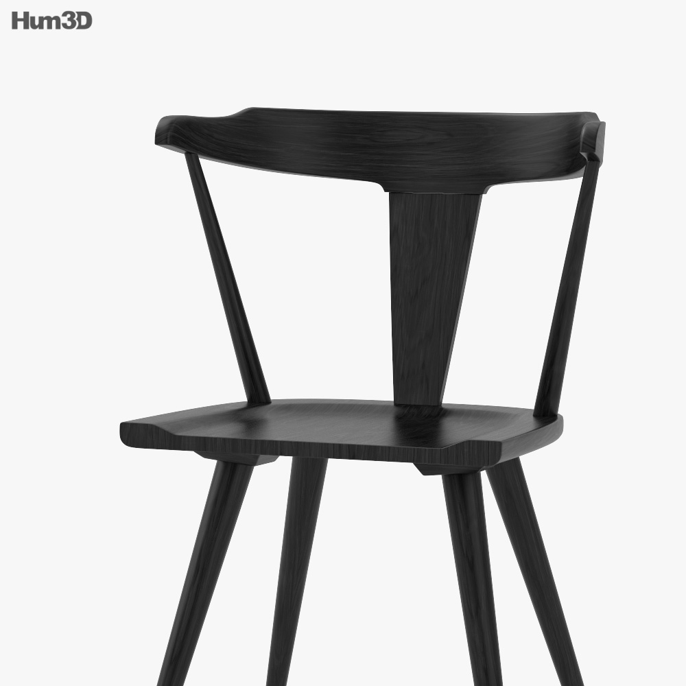 Ripley Dining chair 3D model - Download in MAX, OBJ, FBX, C4D