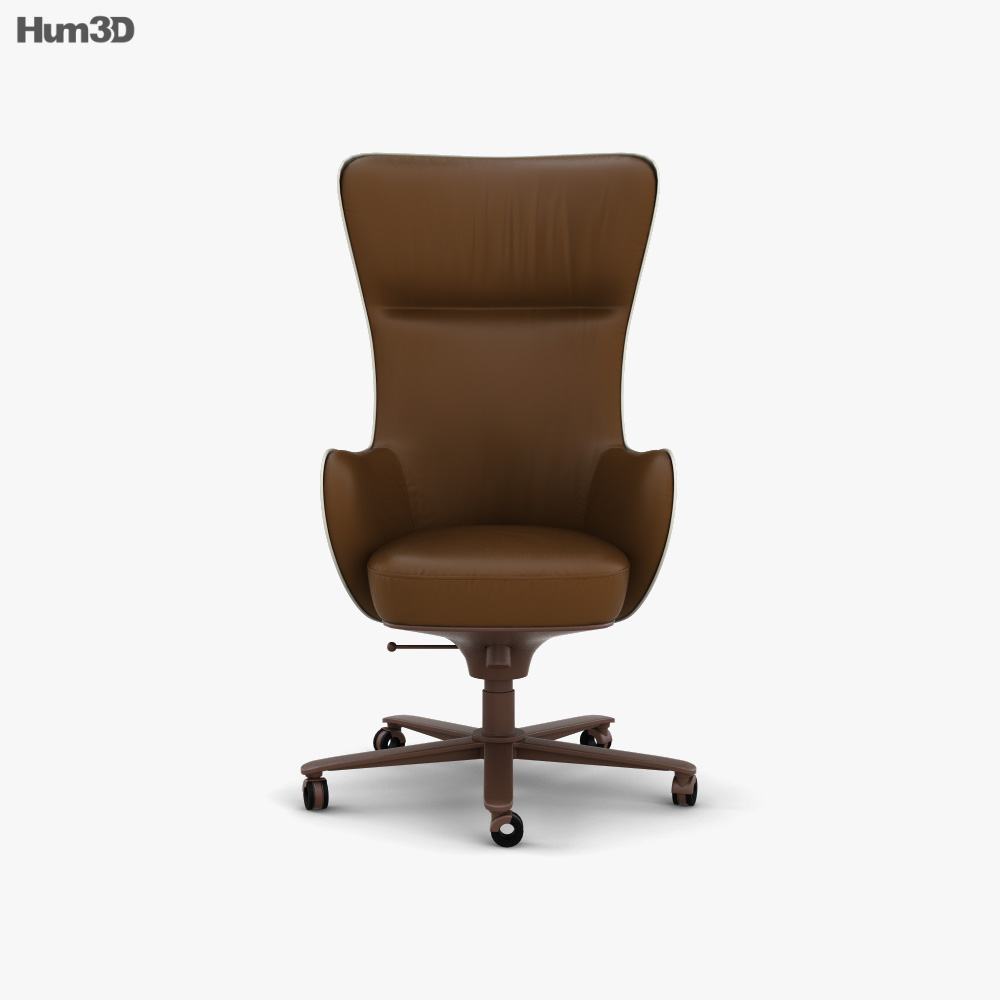 Giorgetti Genius Armchair 3D model - Download in MAX, OBJ, FBX, C4D