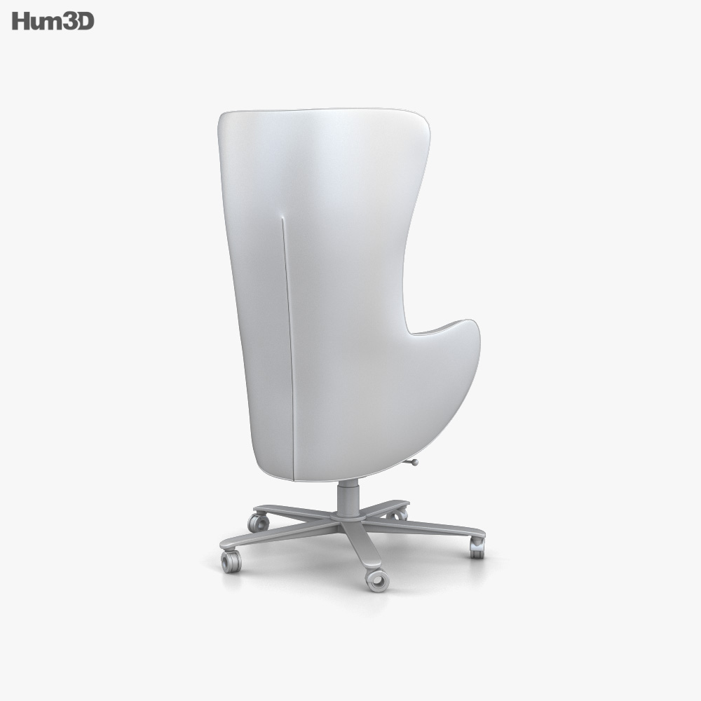 Giorgetti Genius Armchair 3D model - Download in MAX, OBJ, FBX, C4D