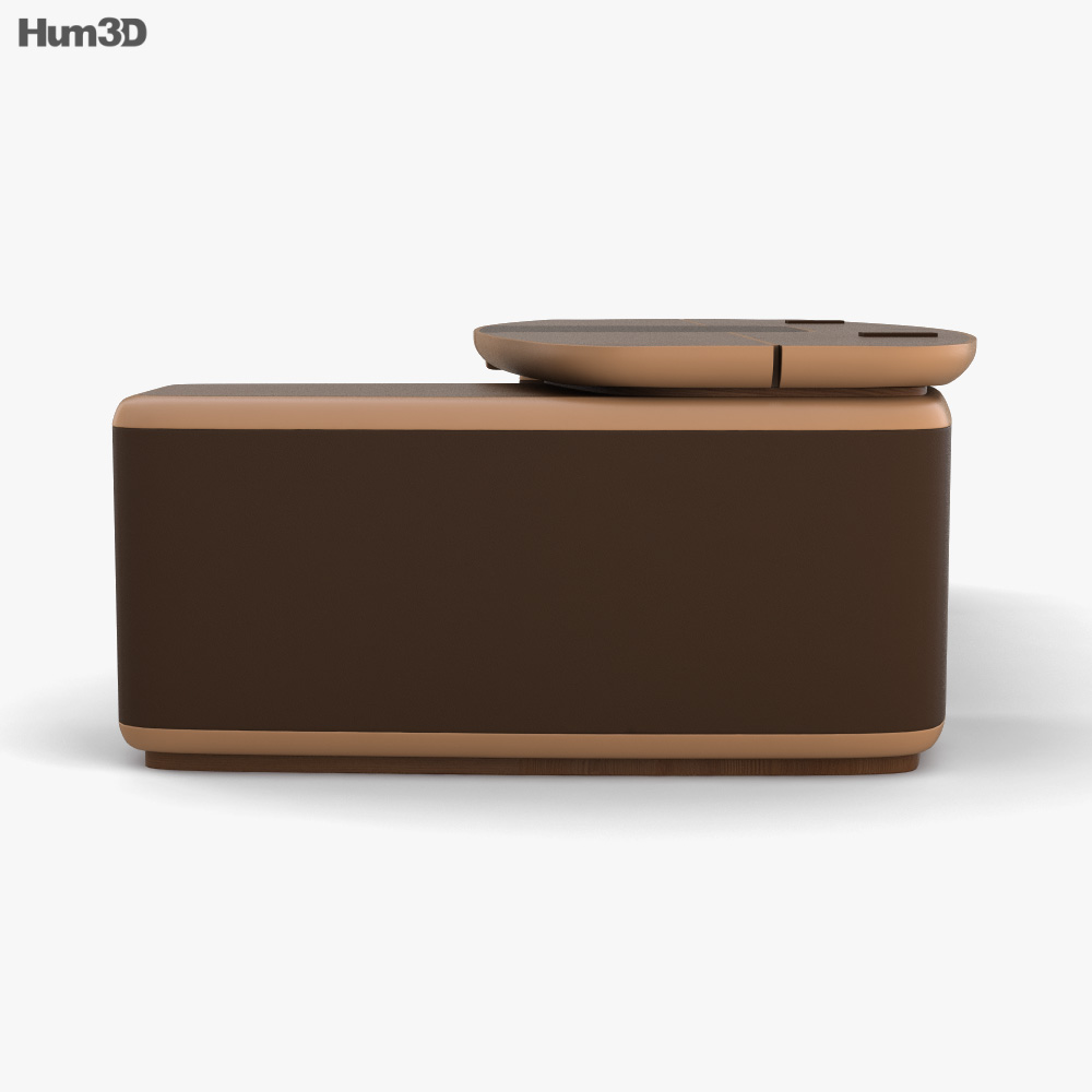 Giorgetti Tycoon Table 3D model - Download in MAX, OBJ, FBX, C4D