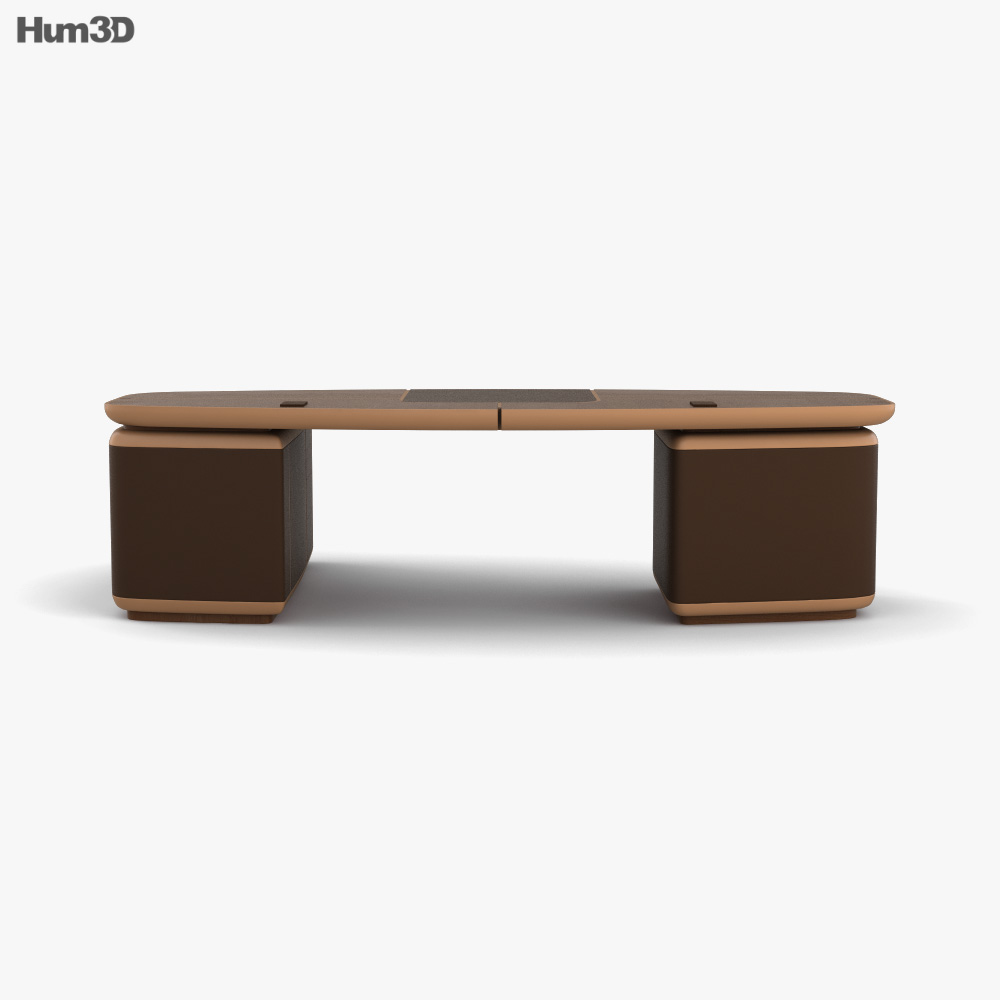 Giorgetti Tycoon Table 3D model - Download in MAX, OBJ, FBX, C4D