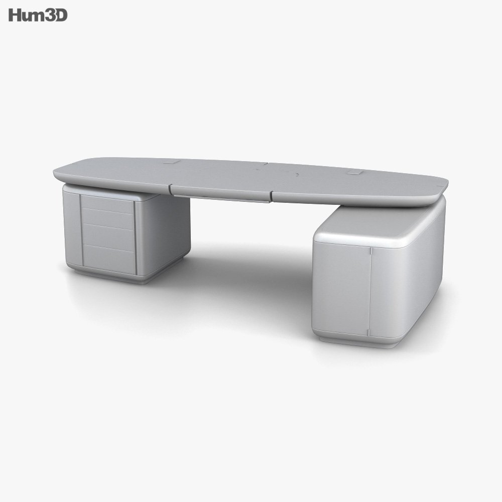 Giorgetti Tycoon Table 3D model - Download in MAX, OBJ, FBX, C4D