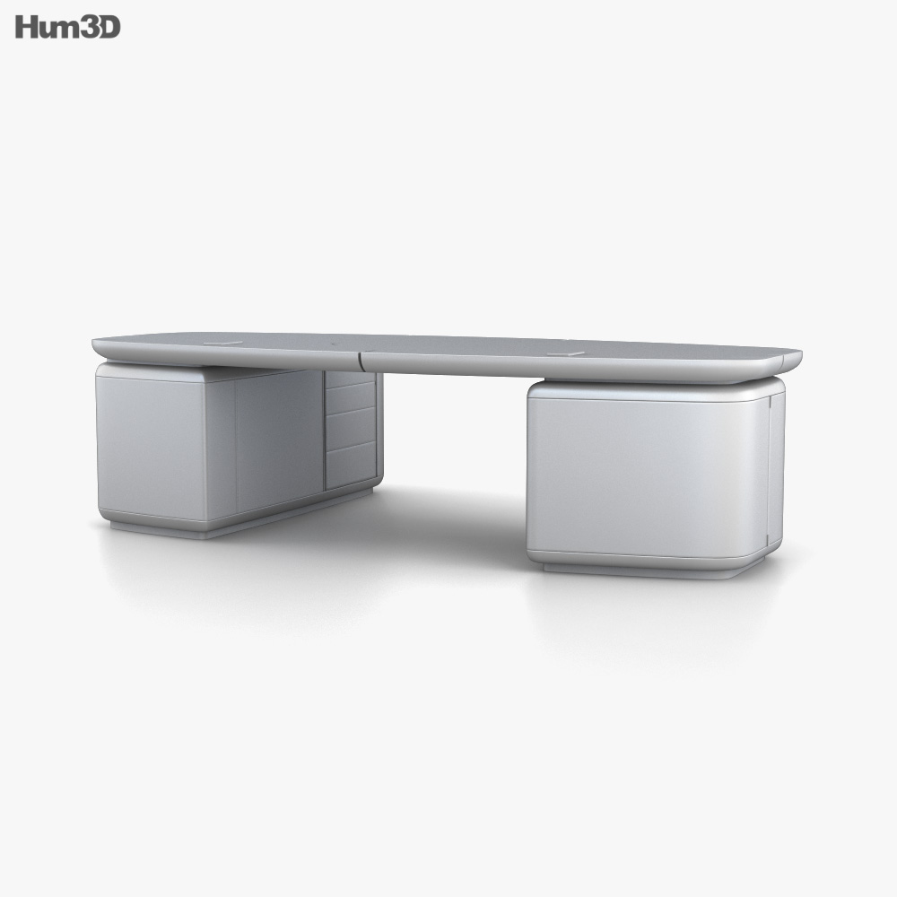 Giorgetti Tycoon Table 3D model - Download in MAX, OBJ, FBX, C4D