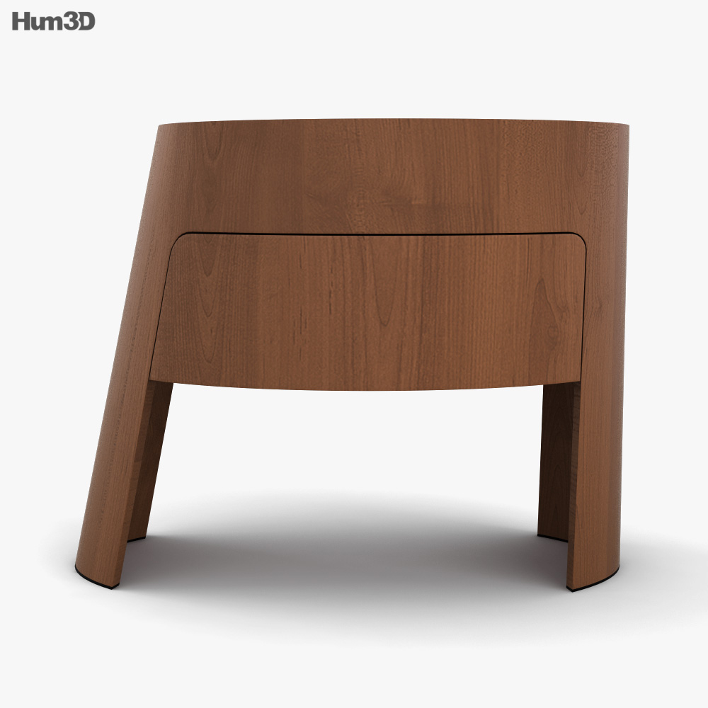 Giorgetti Morfeo Bedside table 3D model - Download in MAX, OBJ, FBX, C4D